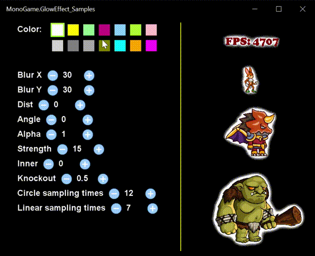GitHub - DaniloPeres/MonoGame.GlowEffect